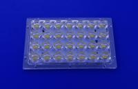 China 28W PMMA Collimation LED Street Light Lens with 151x92mm Size and ROHS Certification for Retrofit Applications for sale