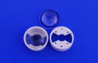 China PMMA LED Torch Lens 23mm Diameter with 93% Transmittance for 1W-3W SSC and Edison LEDs for sale