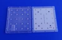China XPE LED Modules 20W PC Lens for Road Lighting - 125x110mm Size with 143x73° Beam Angle for sale