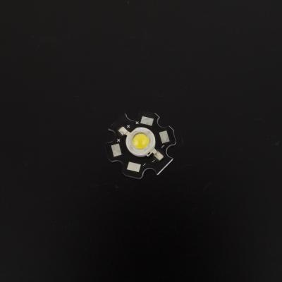China Epistar Chip 1w High Power Led 140lm With Star Pcb , 120 Degree viewing Angle for sale