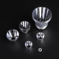 China PMMA 1W/3W LED Lens - 19.8mm Diameter, 90° Beam Angle Optical Lens for Flashlights for sale