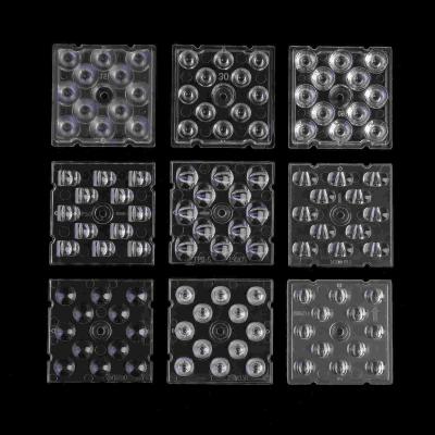 China Hoge de Baai Lichte Lens 12 van ROHS in 1 90 graad SMD 5050 leidde de Optische Lens van PC Te koop