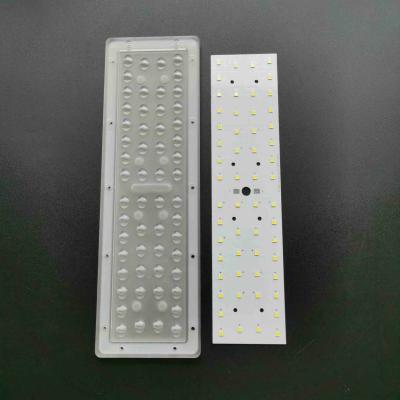China Optical PC Street Lamp Module 50W SMD3030 PCB Module Street Light Array Lens for sale