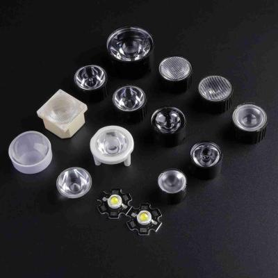 China Led Reflector Lens , Single 30x60degree LED Optical Lens For Led Lighting for sale