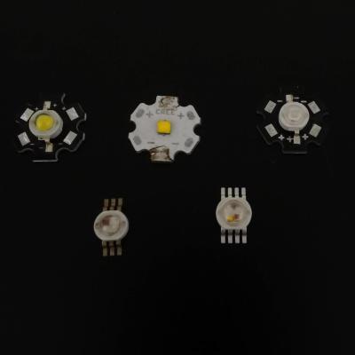 China Installatie die Lichte 1W Hoge Macht kweken die in Warm wit, Natuurlijk wit, Koel wit wordt geleid Te koop