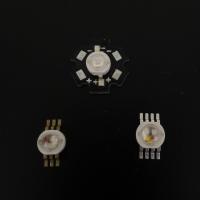 China 1W High Power LED Diode 520nm with Star PCB - 2.2-2.8V, 400mA, 70-80lm Output for sale