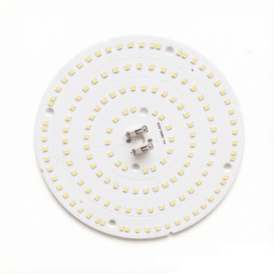 China 100W Round LED PCB Module 150mm for High Bay Lights Aluminum PCB Board Manufacturer for sale