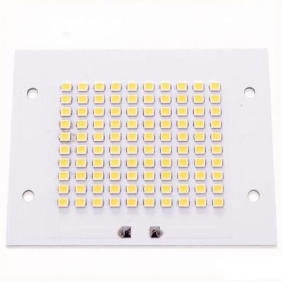 China Custom 50W 2835 SMD LED Aluminum PCB Board 10S10P for LED Flood Light OEM LED Light Manufacturer for sale