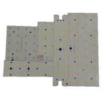China Custom SMD LED PCB Board Aluminum 1oz Copper Single Layer White Black for sale