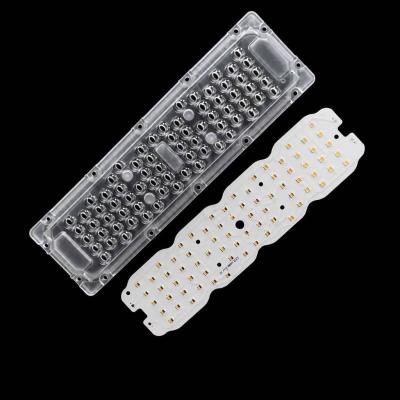 China 60W 72pcs SMD 3030 LED Street Light Module with 80×150 Degree Beam Angle for sale
