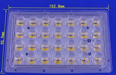 China Arsenal de la lente de Bridgelux LED LED de la soldadura del PWB para la lámpara de calle 28W en venta