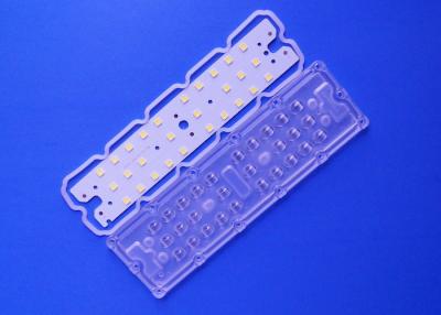 China Linear High Bay LED Street Light Module 28 LED Points 5050 Lens With Board 40x110 Degree for sale
