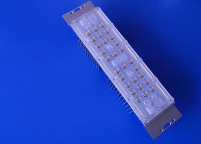 China 80x150 Degree Led Lamp Module , PC Street Light Array Lens 150w 5050 SMD 155lm/w for sale
