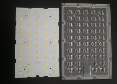 China Módulo de la luz de calle de 192PCS 3030 SMD LED con el disipador de calor 210x240x35m m en venta