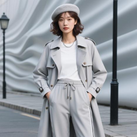 Quality Skin Friendly 100 Polyester Outdoor Fabric Breathable / Comfortable Trench Coat Fabric for sale
