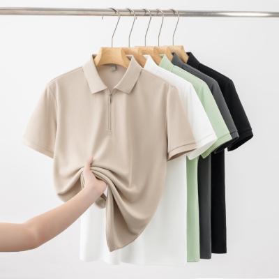 China 2199 Summer Hot Item 200g 100% Polyester Fiber Men's Commuting Cotton Breathable POLO Shirt for sale