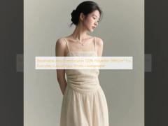 Breathable And Comfortable 100% Polyester 286G/m² For Everyday Casual Tops, Shirts, Loungewear