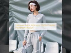 Sportswear Fabric 100% Nylon 130GSM Outdoor Waterproof Athleisure