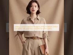 Stretch cotton washed wrinkles 94% imitation cotton polyester 6% spandex suitable for shirt pants