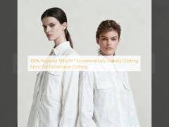 100% Polyester 193G/M ² Environmentally Friendly Clothing Fabric For Fashionable Clothing