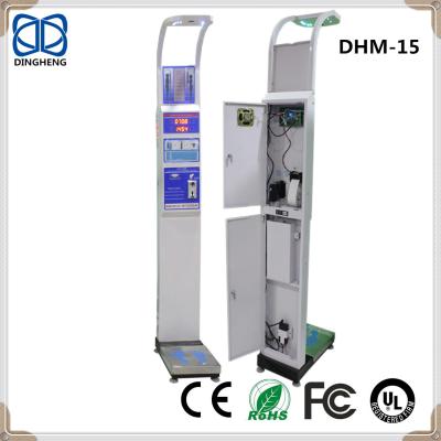 China DHM-15 Height Weight body scale with coin and printer adult height measuring board from China Factory digital height for sale