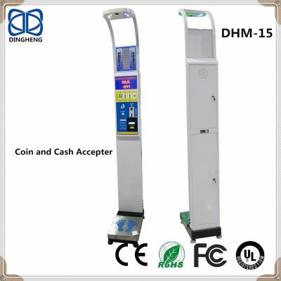 China DHM-15 Cash and Paper Accepter with Coin Slot Height and Weight body BMI for Children's Amusement Park for sale
