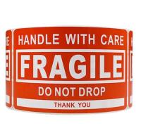 China Adhesive Shipping Handling Label Sticker - 4x6 Inch Size with Strong Permanent Adhesive for Package Tracking for sale