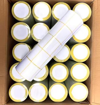 Cina Etichetta termica adesiva etichetta termica in bianco adesivo adesivo ad etichetta a barre con rivestimento in vetro in vendita