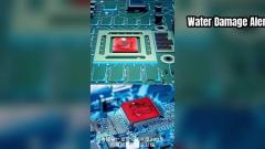 WATER INGRESS LABEL