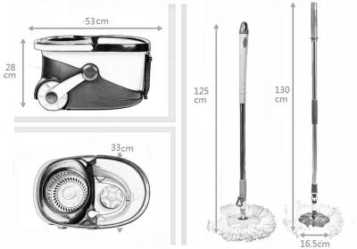 China KXY-PC Deluxe 360 spin mop with wheels,Best Selling 360 Spin Mop With Wheels,Deluxe 360 Spin Mop With Wheels,360 Spin Mo for sale