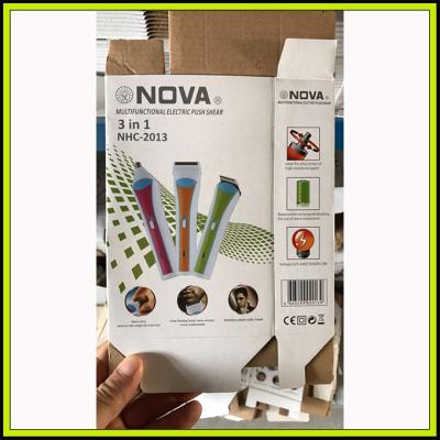 China NHC-2013 Electric Nose Hair Trimmer 3 in 1 Model Family Clipper Kit for sale