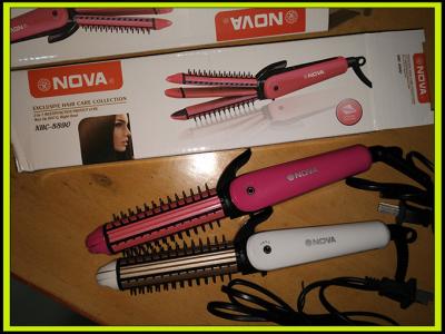 China NHC-8890 3 in 1 Hair Straightener Hair Stick Hair Curler for sale