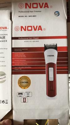 China NHC-8001 professional rechargeable hair clippers men hair cutting machine hair trimmer set for sale