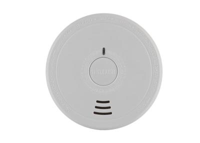 China LPCB EN14604 Smoke Detector Alarm 9V Replaceable Battery Single Station Model for sale