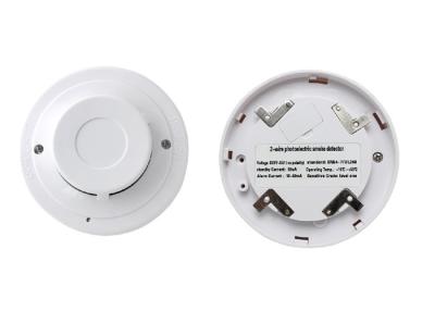 China Photoelectric Type Smoke Alarm System 2/4 Wire Network Heat Detector for sale