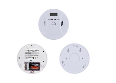 China Smoke And Carbon Monoxide Alarm 9V Battery Included Easy Test Model for sale