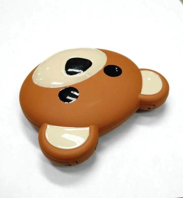 China Bear Cosmetic Powder Compact container Metal case for sale