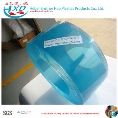 China Promotional Energy Control Flat  Colorful Soft Cooler Plastic Vinyl PVC Strip Door Curtains for sale