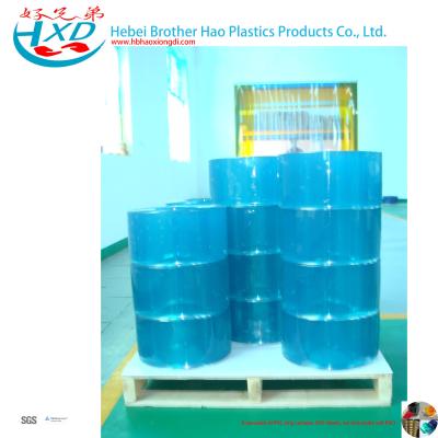 China Promotional Energy Control Flat  Colorful Soft Cooler Plastic Vinyl PVC Strip Door Curtains for sale