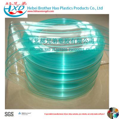 China 3mm Thick ESD Flexible Clear  Vinyl Plastic PVC Strip Door Curtains for Electrical Area for sale