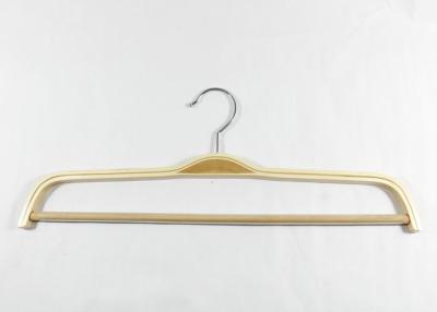 China Multifunctional Wooden Clothes Hangers Dress Pants Hangers For Men for sale