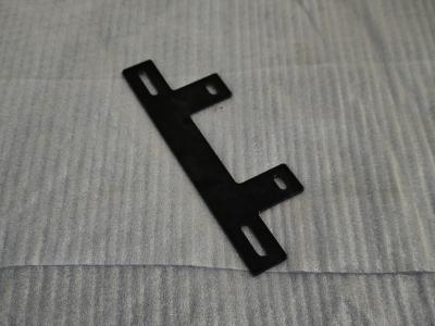 China Motorcycle License Plate Bracket for Off Road Motocross Chopper CUB Aftermarket for sale