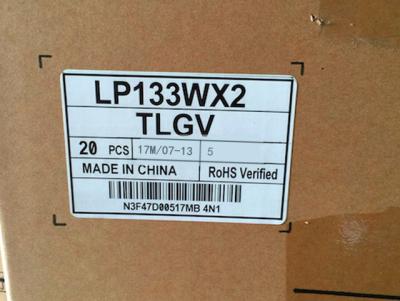 China LG 13.3inch lcd panel,LP133WX2-TLGV  , HD display,laptop, Security LCD monitor,Touch advertising,Medical for sale