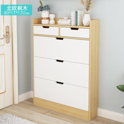 China OEM Waterdicht Schoenrek, 126cm Kabinet van de Hoogte het Smalle Schoen Te koop