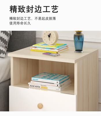 Cina Singolo comodino bianco impermeabile del cassetto, comodini a 14 pollici del ODM ampi in vendita