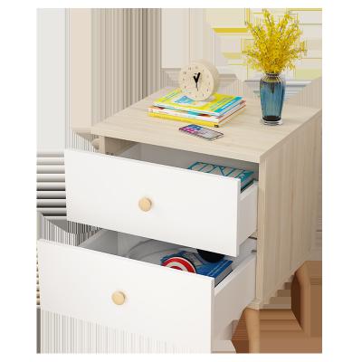 Cina Comodino bianco di comodino di larghezza di 35kg 14inch con i cassetti in vendita