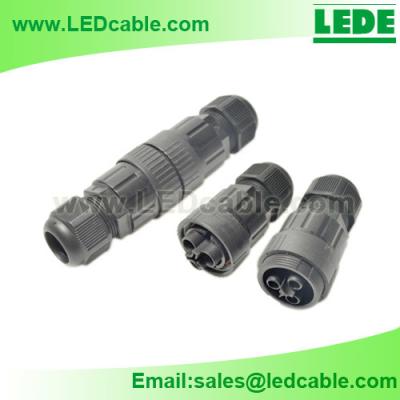 China IP68 Wateproof Cable Connector, Screw Type, Outdoor Application for sale