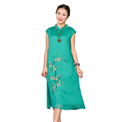 China Ribbon Accessories Dress Chinese Traditional Long Dress for sale
