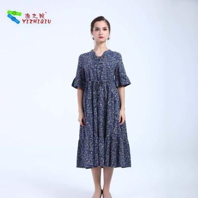 China YIZHIQIU Breathable Summer Loose Umbrella Dresses for sale