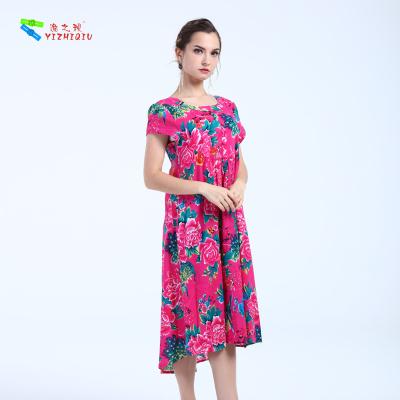 China YIZHIQIU china Washable Plus Size woman dress for sale